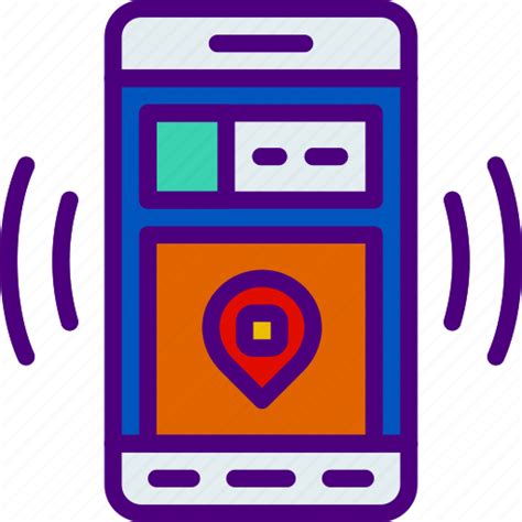 app interaction interface location mobile icon download on iconfinder