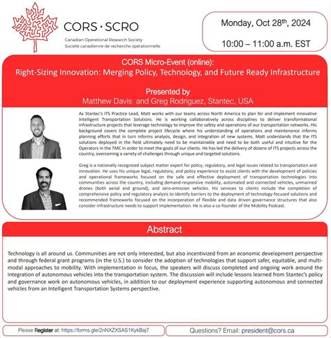 anjali awasthi on linkedin upcoming cors micro event circular
