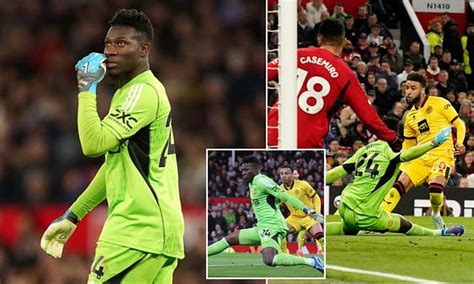 Andre Onana Ts Sheffield United Opening Goal At Old Trafford As Goalkeepers Shocking Pass