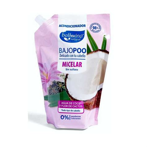 Acondicionador Ballerina 750ml Agua Coco Comercial Comak