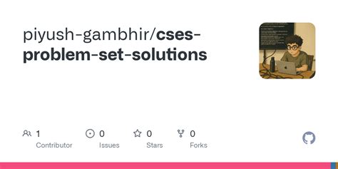 Github Piyush Gambhircses Problem Set Solutions
