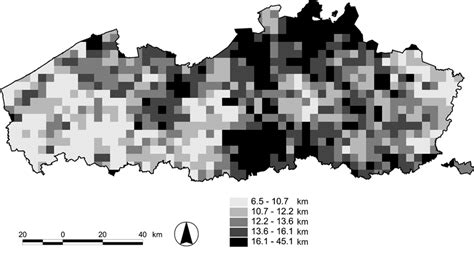 6 Average Commuting Distance Dpt Destination Zones Download