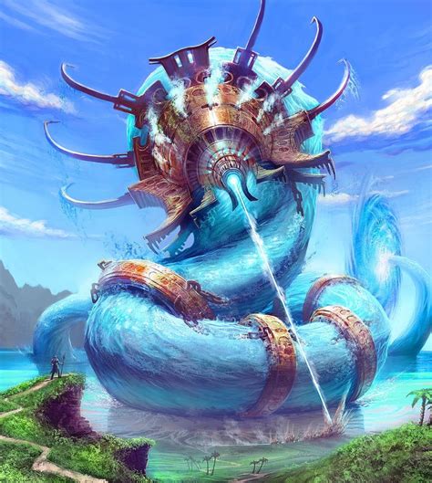 Water Colossus By Alexander Kintner R Imaginarymonsters