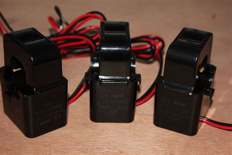Open Current Transformer With 200A 5A Three Phase Split Core CT And CT