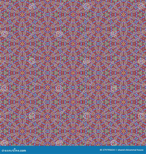 Beautiful Digital Seamless Repeat Surface Pattern Design Illustration