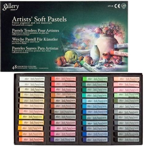 Пастель сухая мягкая Mungyo Gallery Soft Dry. Набор профессиональный 48 ...
