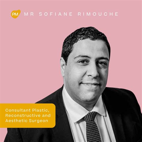 Were Delighted To Welcome Cosmetic Surgeon Dr Sofiane Rimouche To The
