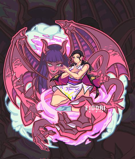 Nico Robin And Demonio Fleur One Piece Drawn By Eidori Danbooru