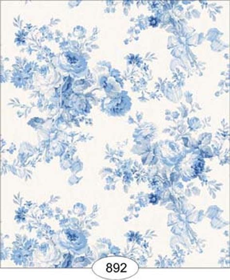 Dollhouse Floral Wallpaper Peel Stick One Inch Scale Etsy