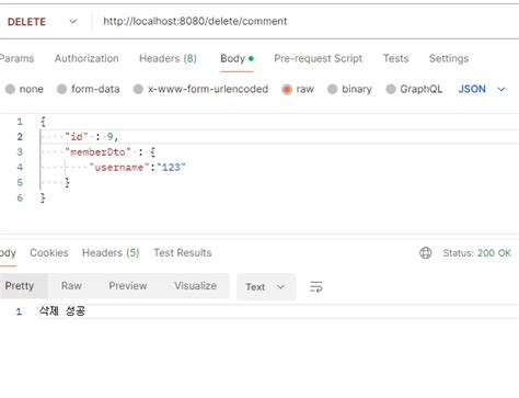 Springboot 스프링부트 무작정 Rest Apicrud 게시판 만들기 댓글 삭제 구현 12 4 — A