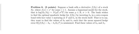 Solved Problem 6 5 ﻿points ﻿suppose A Bank Sells A