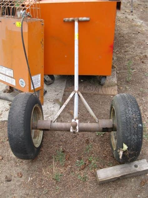 Homemade Trailer Dolly Needs Tires
