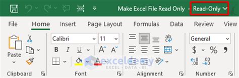 How To Make Excel File Read Only Quick Methods Exceldemy