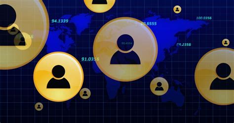 Digital Networking Symbols On World Map With Data Figures Free Stock