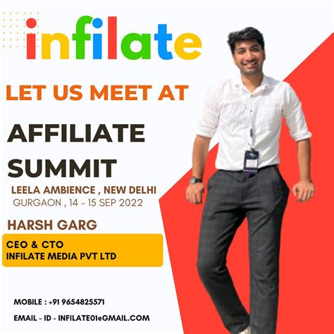 harsh garg on linkedin indiaaffiliatesummit everyone business