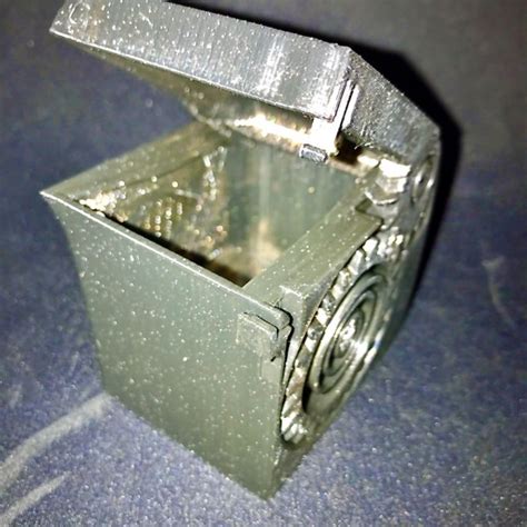 3d Printing Print In Place Spring Loaded Box ・ Cults