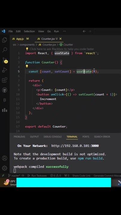 React Usestate Hook 🪝 Javascript Nodejs Mern Mernstack Reacthook