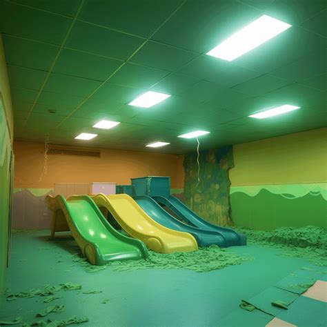 Indoor Playground Liminal Space Rbackrooms