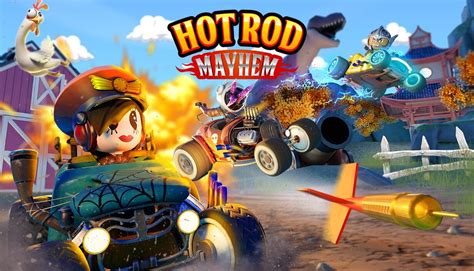 Fast Paced Racing Game Hot Rod Mayhem Announced For Ps5 Xbox Series Ps4 Xbox One Switch And