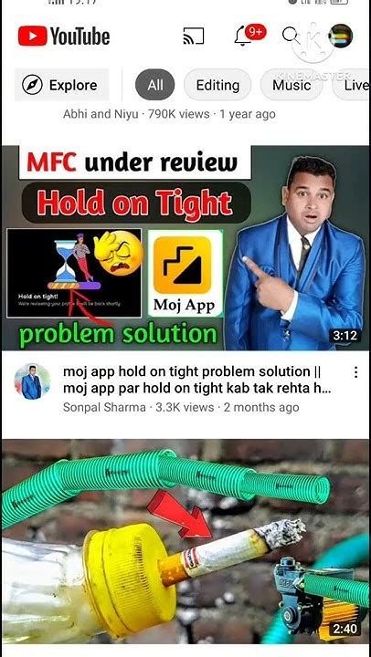 An Error Occurred Tap To Try Show In Youtube App Fix A Problem In