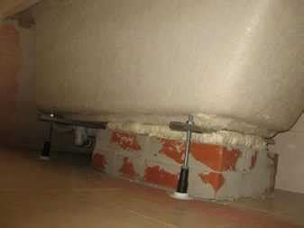 Шумоизоляция стальной ванны материалы и технология