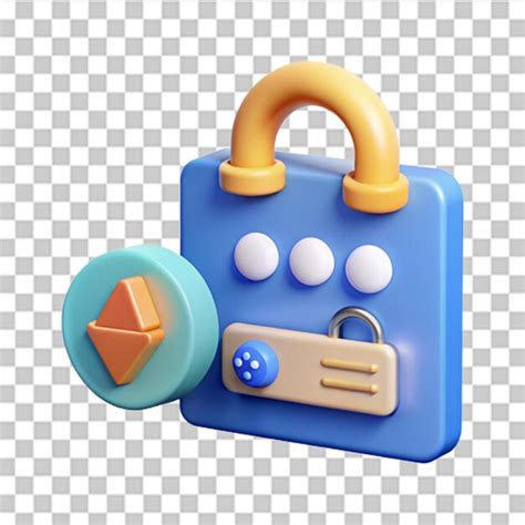 3d Password Reset Illustration Update Personal Data Concept Getting A New Username And Password