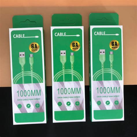 สายชาร์จโทรศัพท์มือถือ Usb กล่องเขียว X12 Shopee Thailand