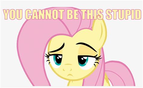 Flutter Brutter Fluttershy Meme Safe Simple Background Cartoon X PNG Download