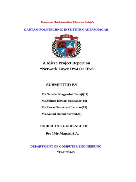 acn microproject pdf computers technology and engineering