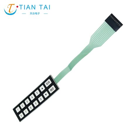China Tactile Membrane Keypad Supplier Manufacturer Factory Direct Price Tiantai Electronics