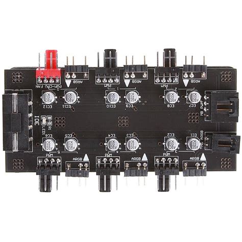 Sata 1 To 6 Way Pwm Argb Device Expander 4pin Cool Grandado