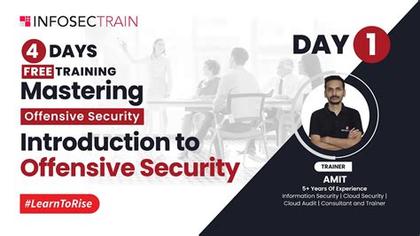 Mastering Offensive Security Day 1 Introduction To Offensive Security Youtube