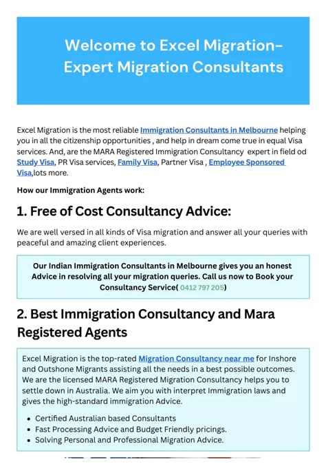 Ppt Best Australian Migration Agents Excel Migration Pvt Ltd Powerpoint Presentation Id