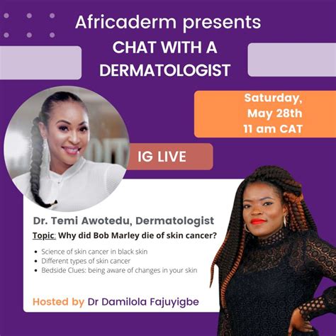 Julia Gichuri On Linkedin Black Skin Is Not Immune To Skin Cancer Don