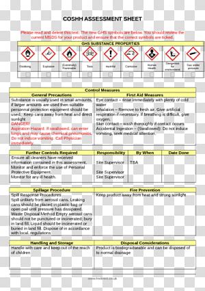 Coshh Transparent Background PNG Cliparts Free Download HiClipart