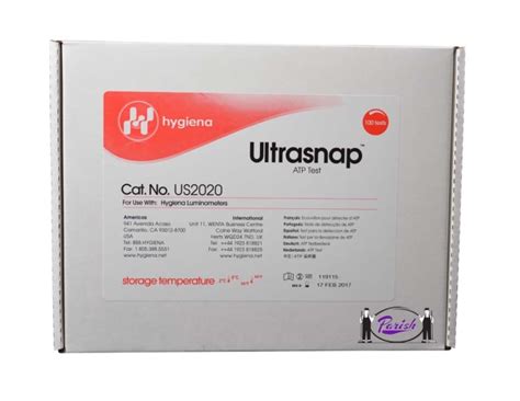 Ultrasnap Swabs For Atp Measuring Device Parish Supply