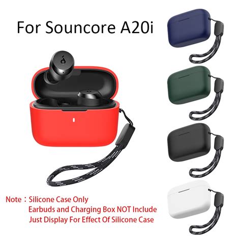 Silicone Earphones Case For Anker Soundcore A I R R I P I Headphone Cover Shockproof Anti