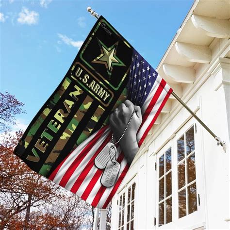 United States Army Veteran America Flag Flagwix