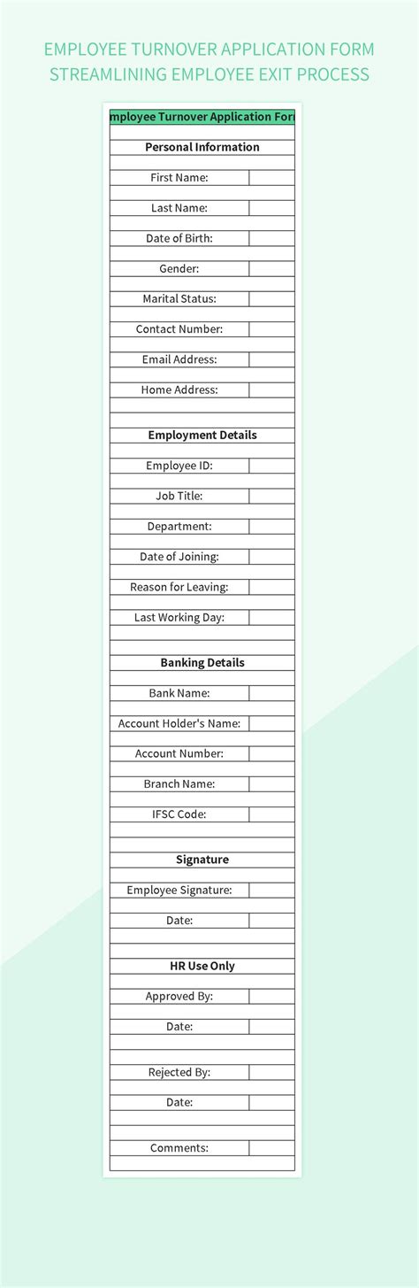 Free Employee Turnover Templates For Google Sheets And Microsoft Excel Slidesdocs