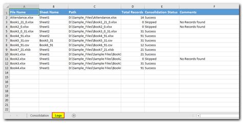 excelsirji excel files and sheets data consolidation