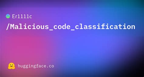 er1111c malicious code classification · discussions