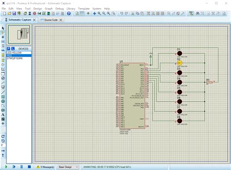 使用proteus仿真运行stm32程序proteus 8 Stm32仿真 Csdn博客