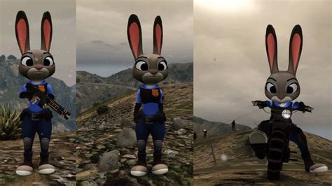 Judy Hopps Add On Ped FiveM GTA5 Mods Com