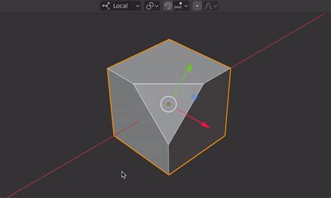 Transforms Set Object Local Axis Based On Face Orientation Blender