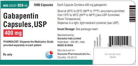 Dailymed Gabapentin Capsule