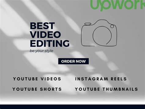 Video Editor | YouTube, Reels, Interview, Vlogs, Tutorials, Thumbnails | Upwork