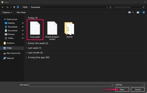 How To Open Pages File On Windows PC With ICloud