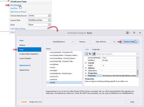 Rows WinForms Controls DevExpress Documentation