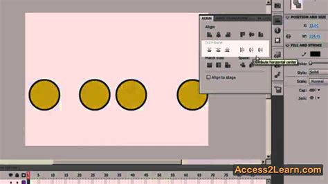 Aligning Items In Flash Youtube