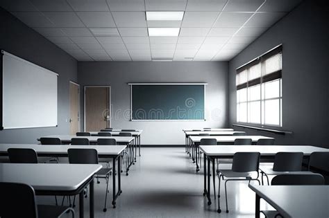 Empty Classroom Stock Illustration Illustration Of Learning 272773581